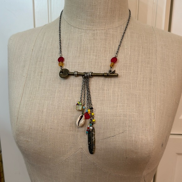 Jewelry | One Of A Kind Key Necklace Made From Real Old Fashioned Key ...